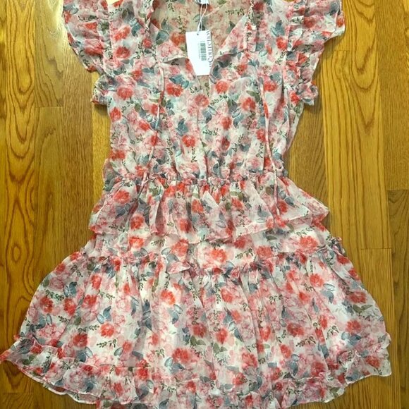 Lait Collection | Dresses | Lait Collection Nwt Floral Dress Medium ...
